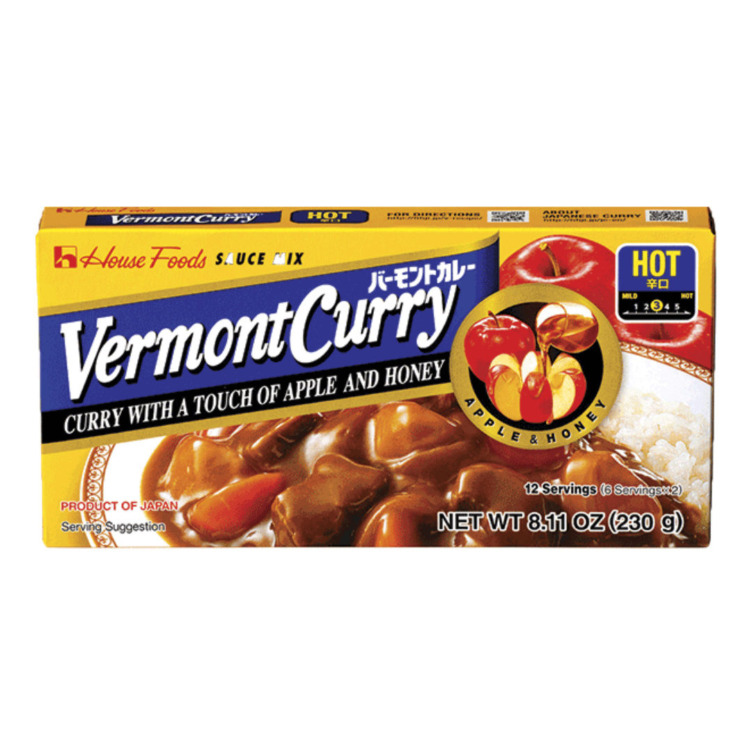 Vermont Curry Roux Hot 230g – Cosmetic & Living