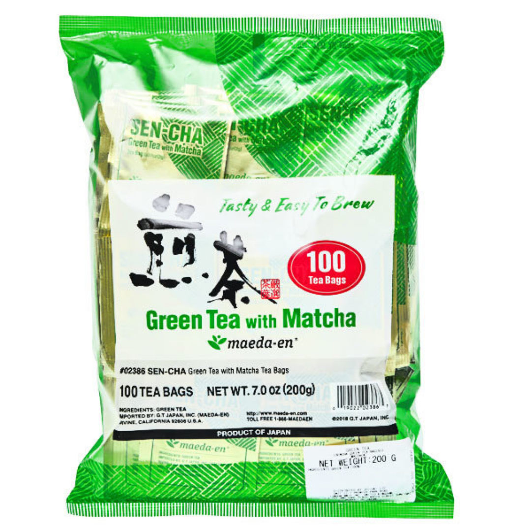 Sencha Tea Bag 100pc – Cosmetic & Living